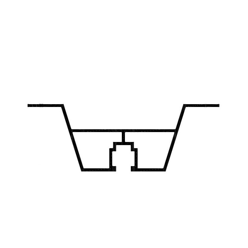 SZYNA MONTAŻOWA PV - MODEL 06148, WIATA